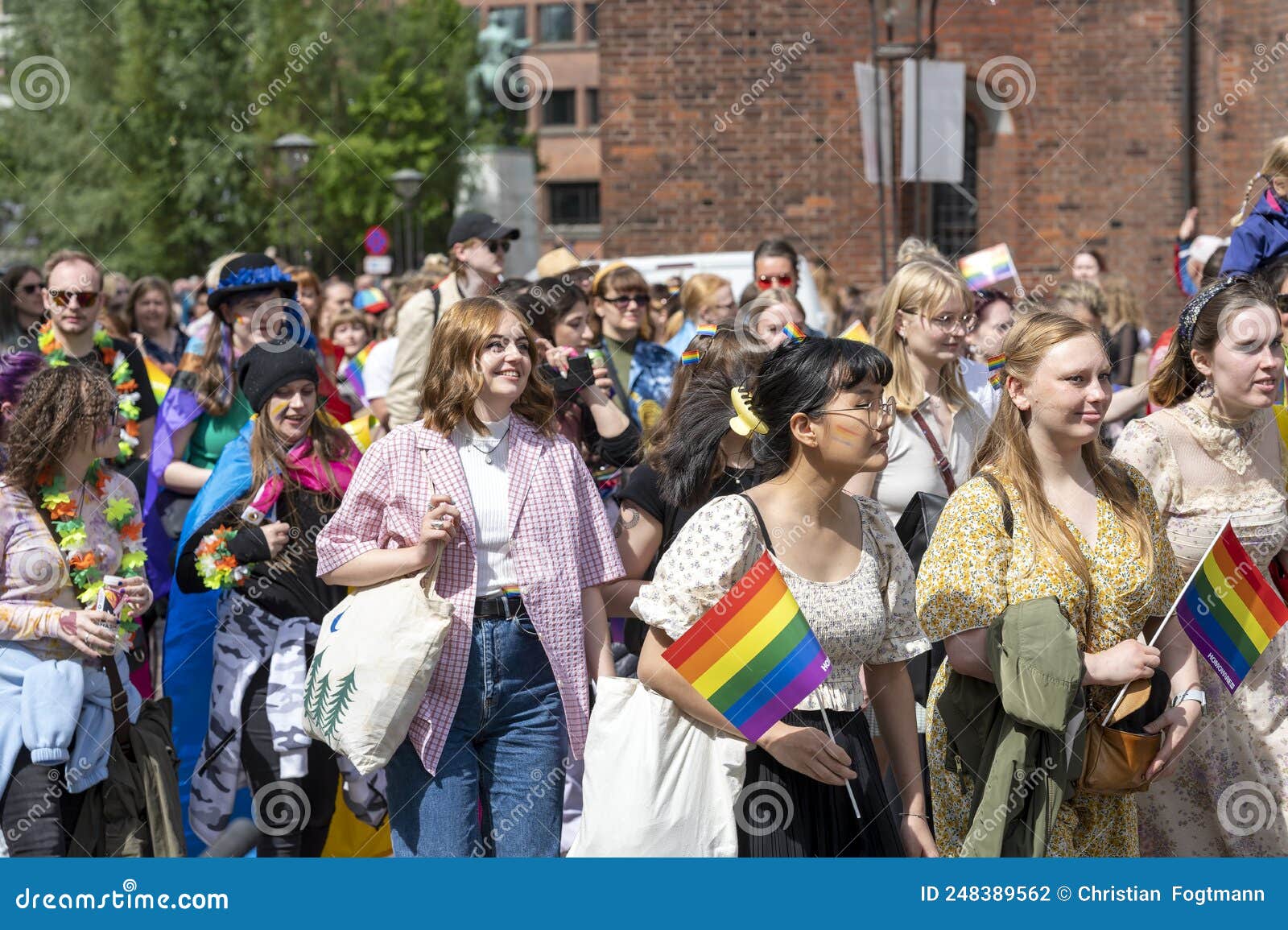 Aarhus Pride Parade 2022 on 28 May 2022 in Aarhus, Denmark Editorial ...