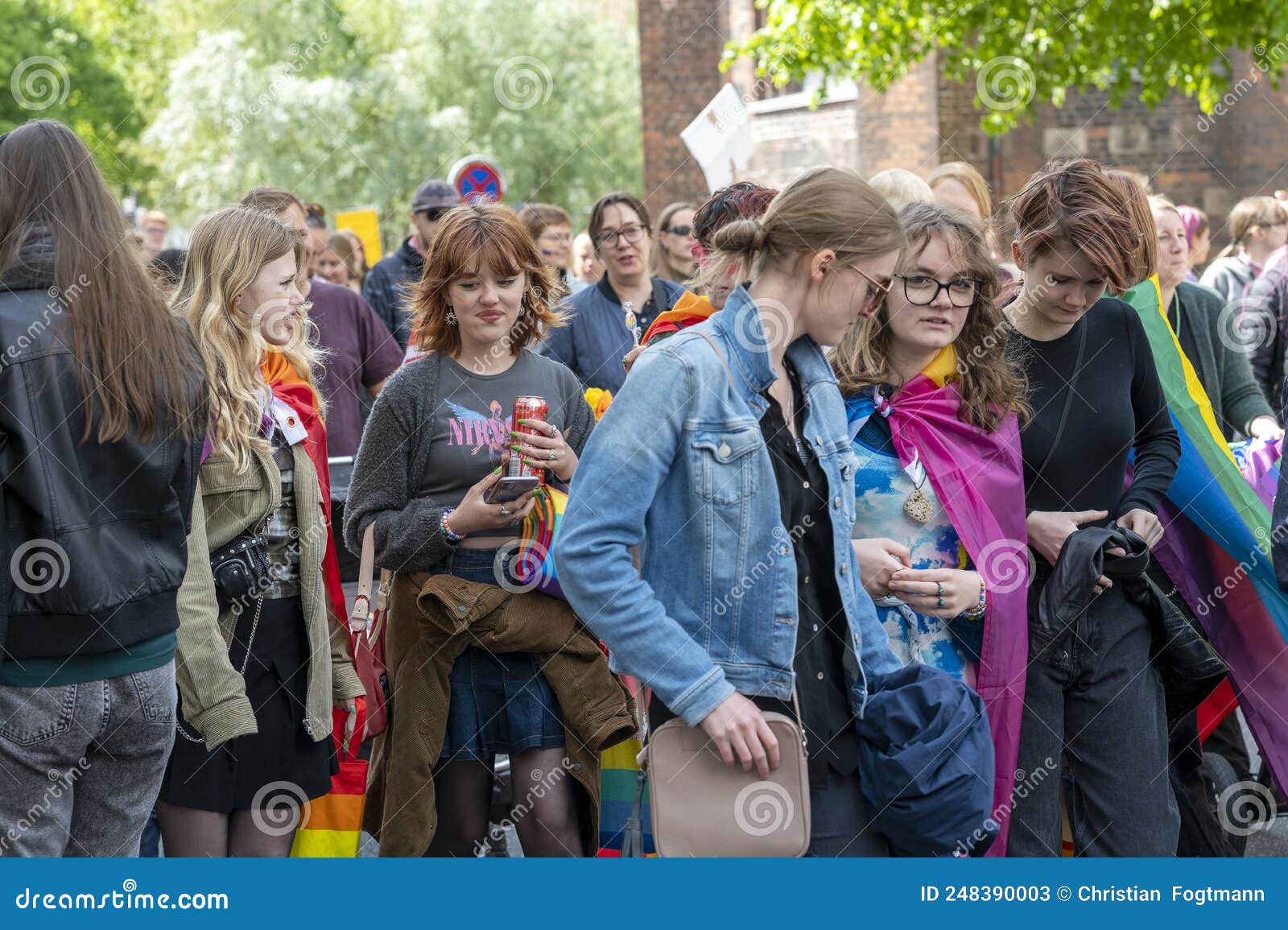 Aarhus Pride Parade 2022 on 28 May 2022 in Aarhus, Denmark Editorial ...