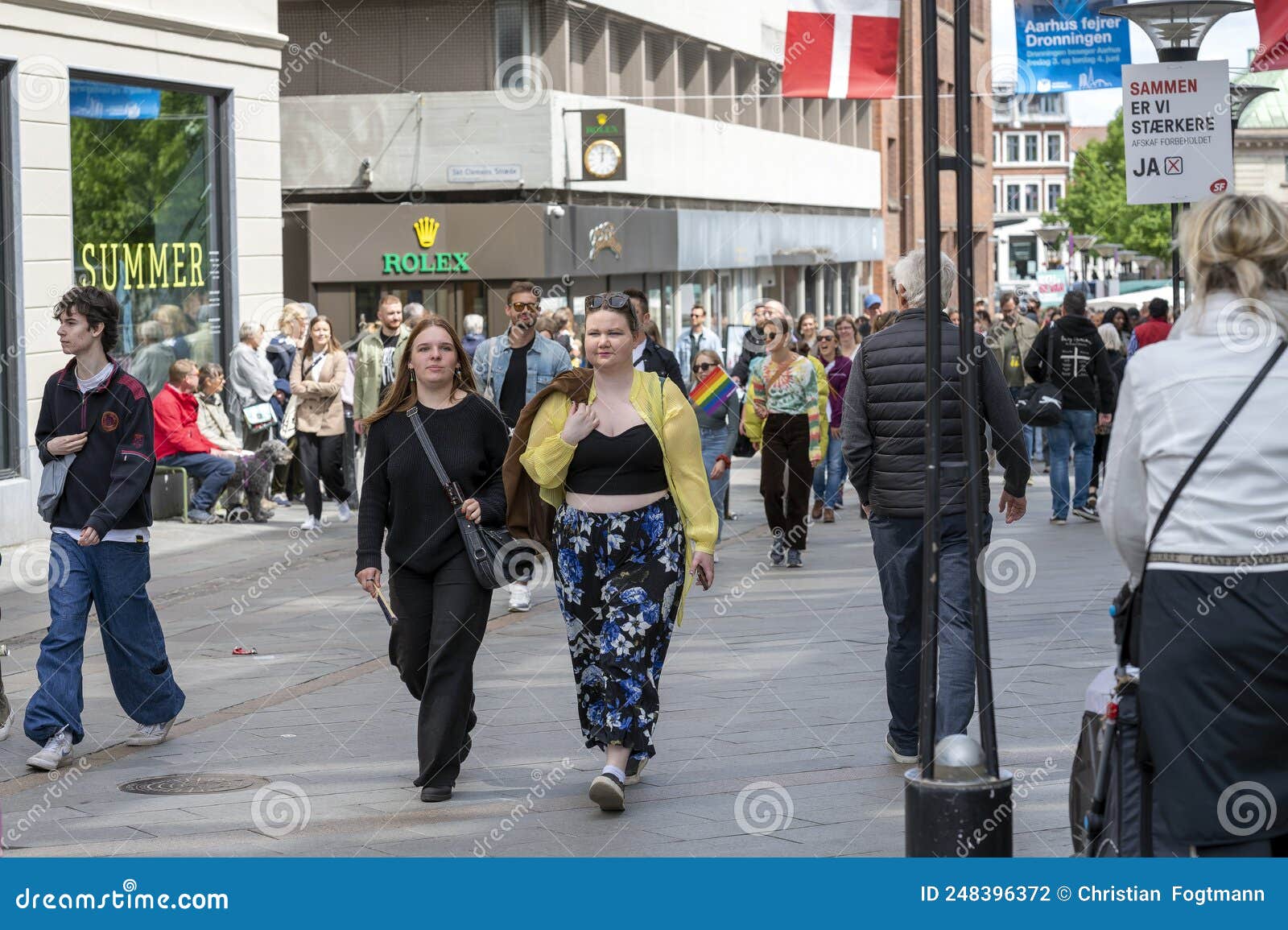 Aarhus Pride Parade 2022 on 28 May 2022 in Aarhus, Denmark Editorial ...