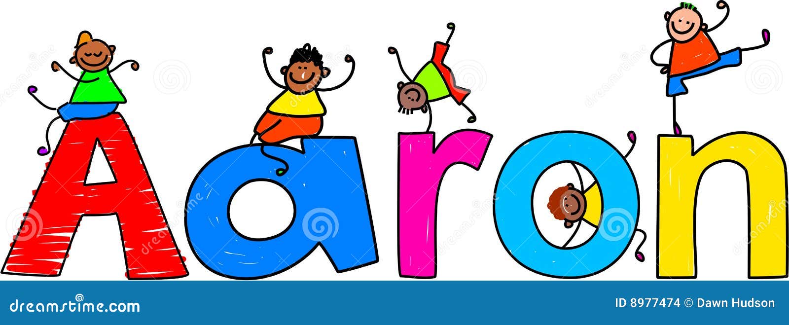 Aaron stock illustration. Illustration of group, cartoon - 8977474