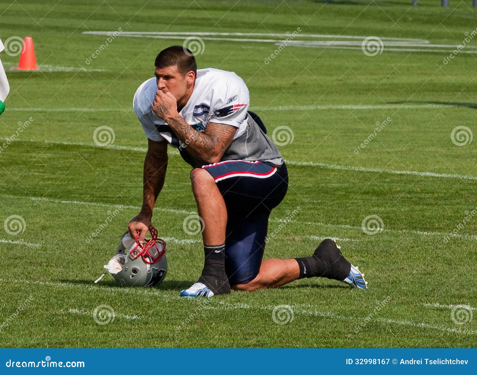 Aaron Hernandez fotografía editorial. Imagen de campeonato - 32998167