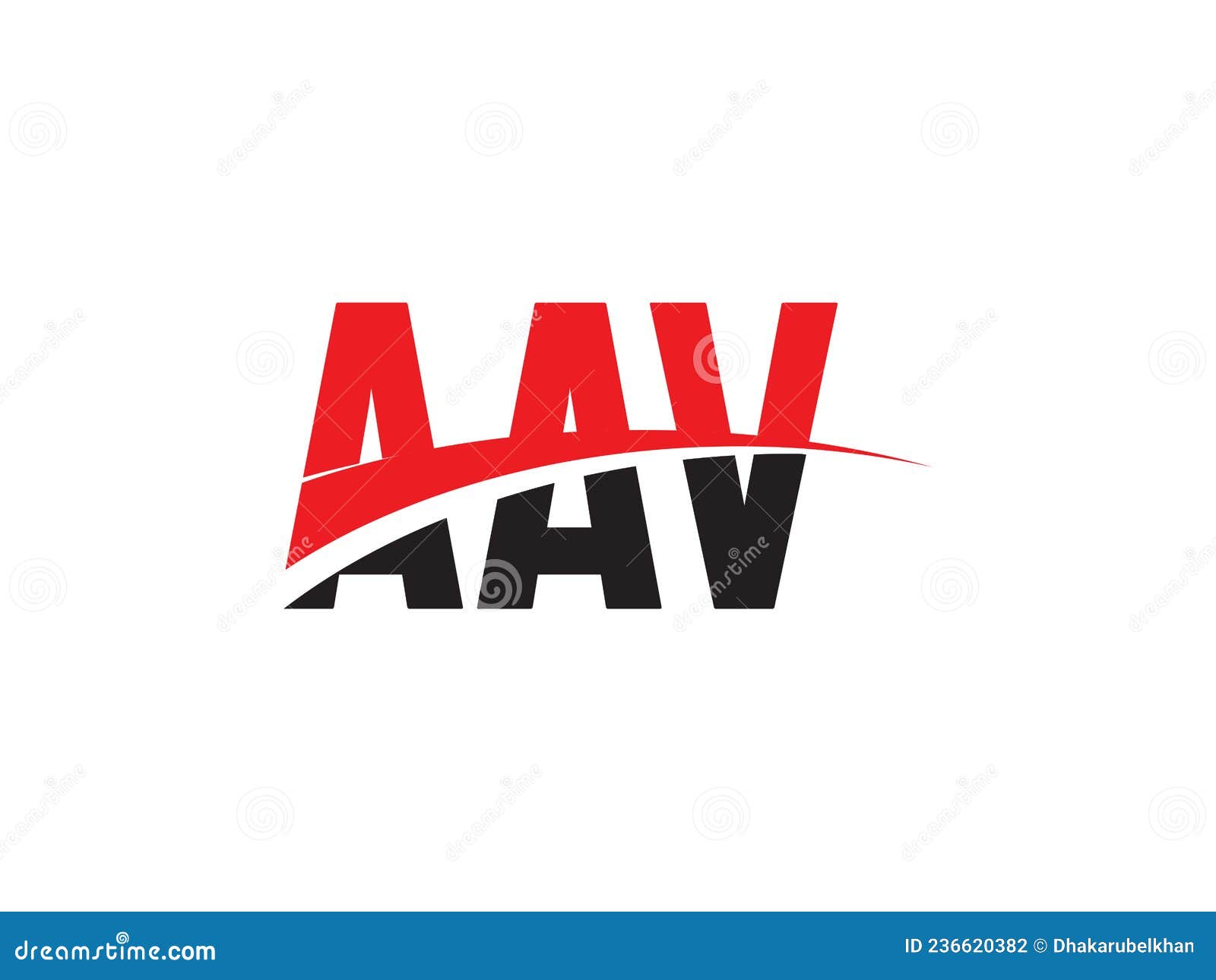 AAV Letter Initial Logo Design Vector Illustration Stock Vector ...
