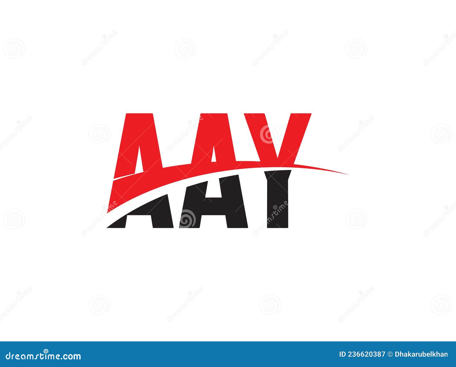 AAY Letter Initial Logo Design Vector Illustration Stock Vector ...