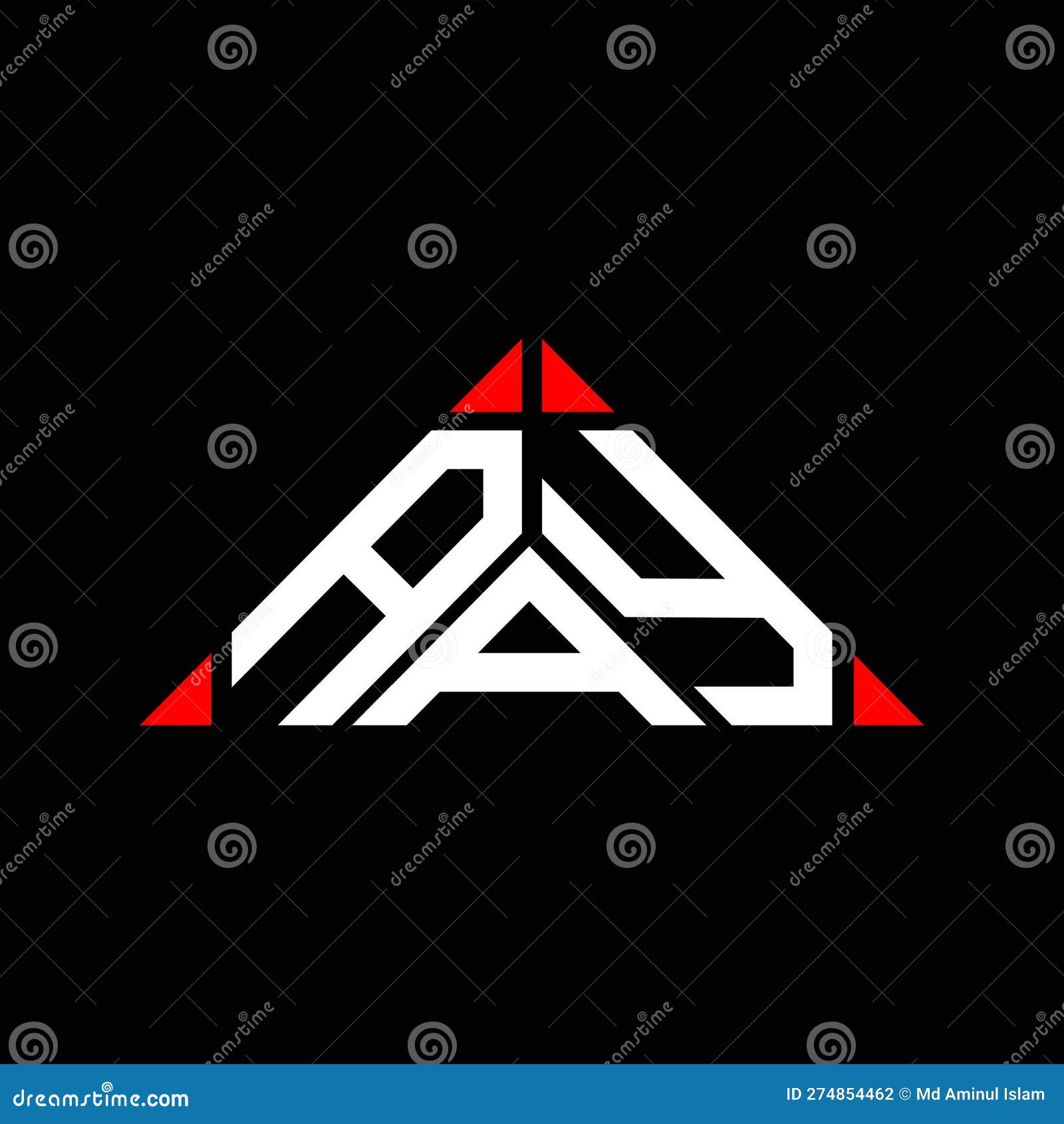 AAY Letter Logo Creative Design with Vector Graphic, AAY Stock Vector ...