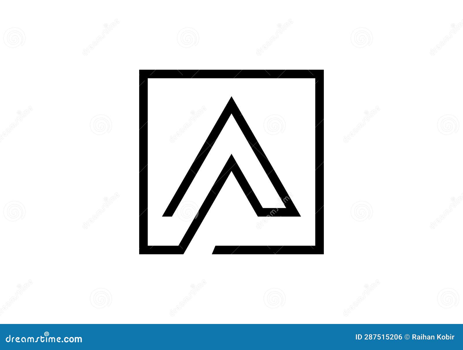 This is AB Creative Logo Design for Your Business Stock Illustration ...