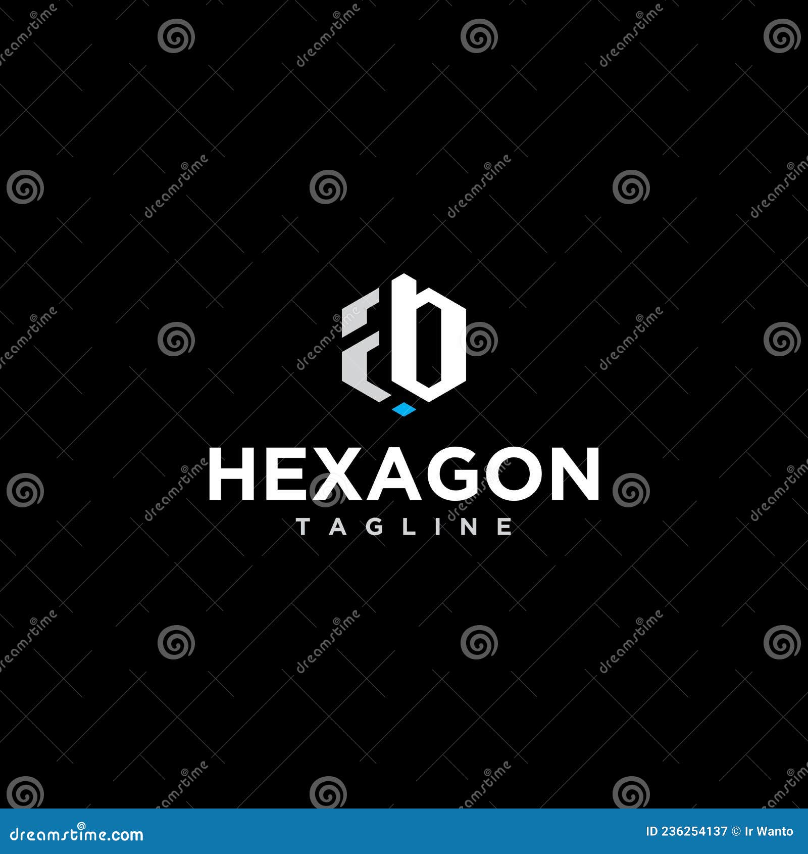 Ab or Ba Hexagon Logo Design Inspiration Stock Vector - Illustration of ...