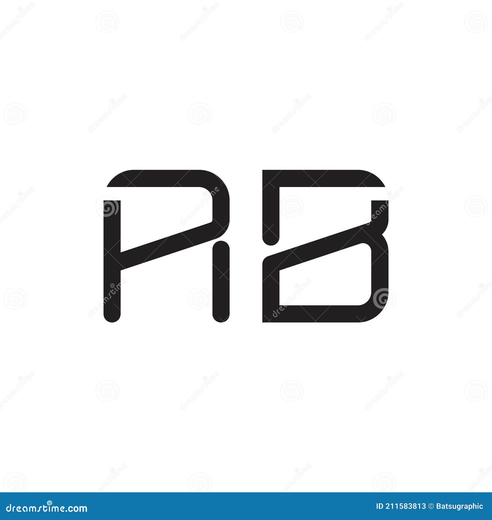 Ab Initial Letter Vector Logo Icon Stock Vector - Illustration of ...