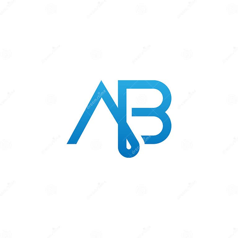 AB Letter Logo Design, AB Monogram, Initial AB Logo, AB Logo, Icon ...