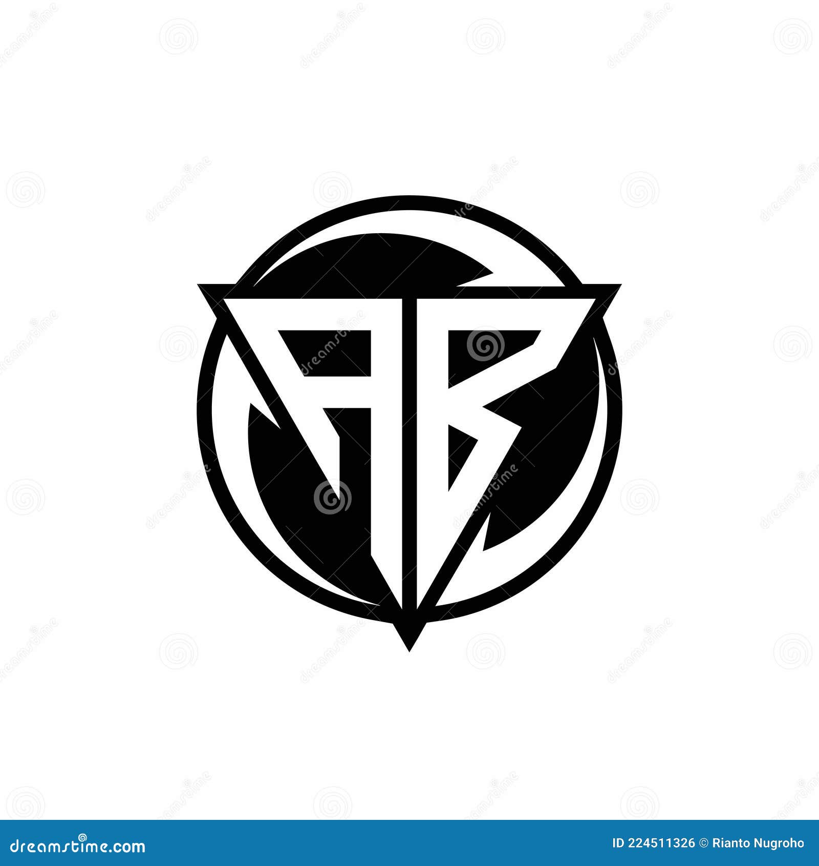 AB Logo Monogram Design Template Stock Vector - Illustration of icon ...