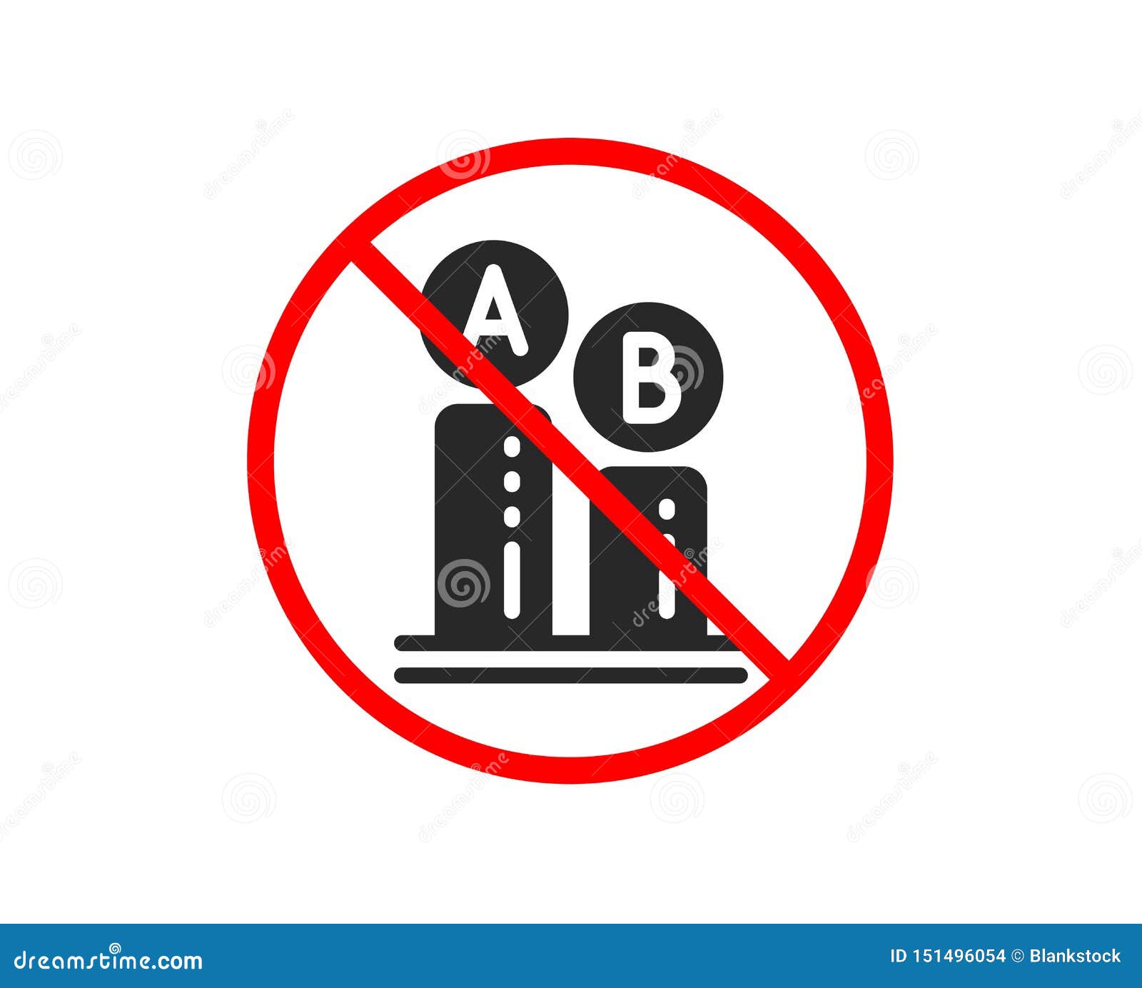 Ab Testing Icon. Ui Test Chart Sign. Vector Stock Vector - Illustration ...