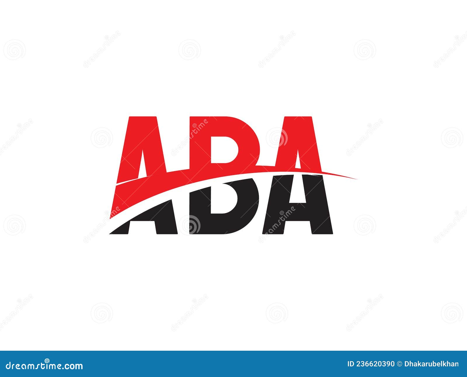 ABA Letter Initial Logo Design Vector Illustration Stock Vector ...