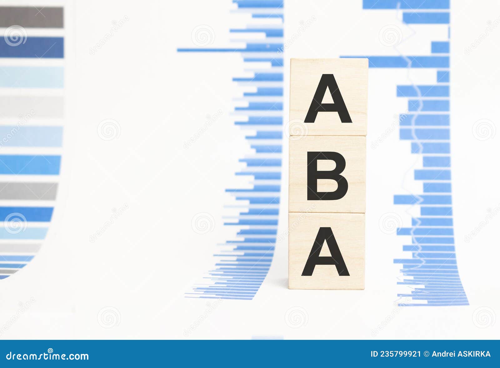 Aba Sign on Wooden Cubes Concept, Wooden Cubes Stock Image - Image of ...