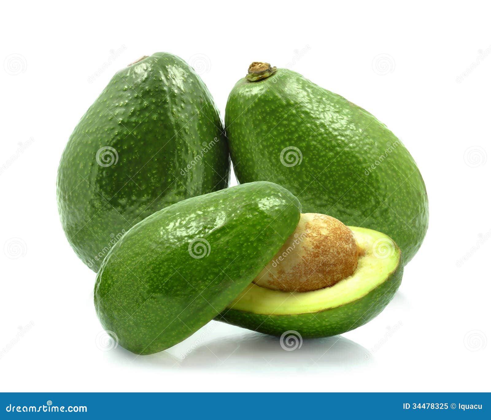 Abacate imagem de stock. Imagem de fatia, verde, dieta - 34478325