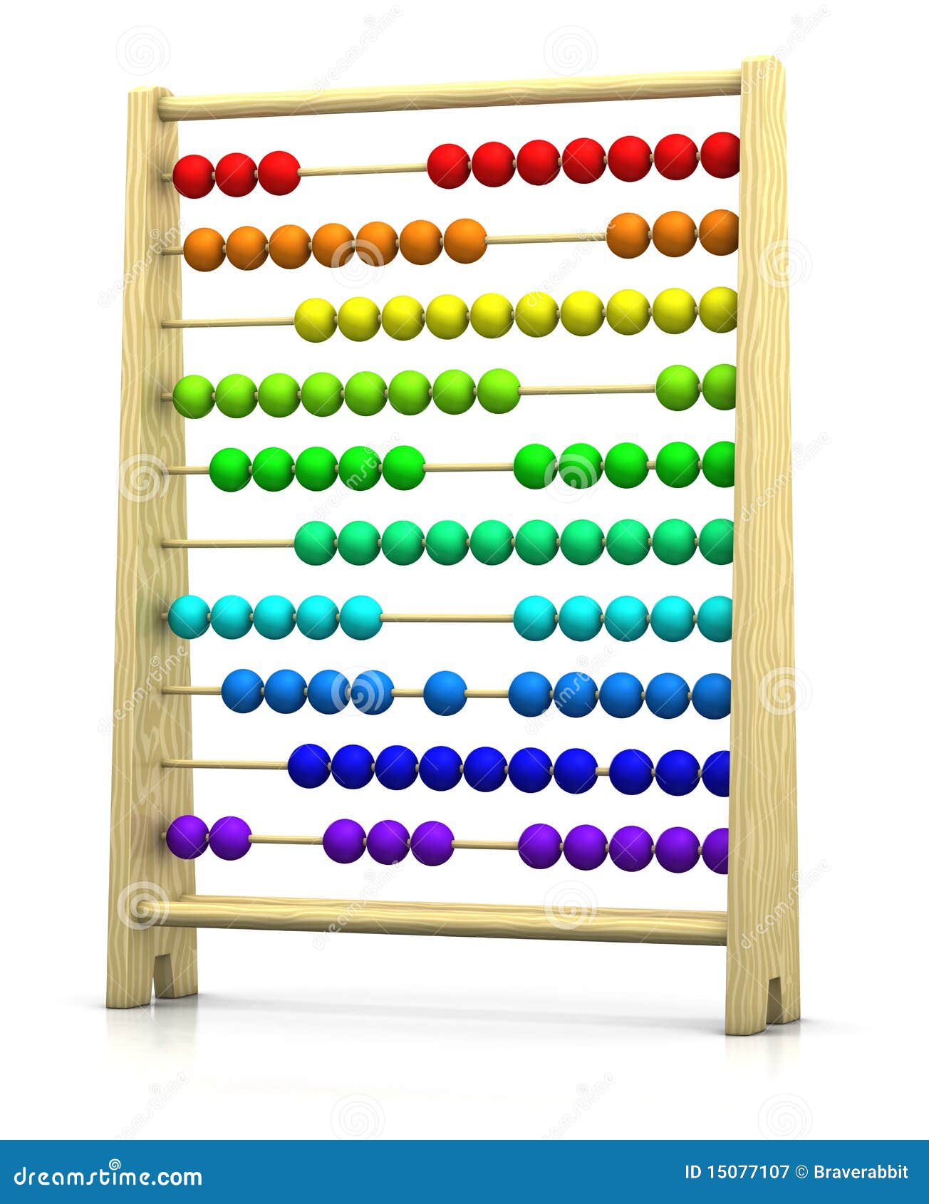 Rainbow Abacus Royalty-Free Stock Photography | CartoonDealer.com #15032591