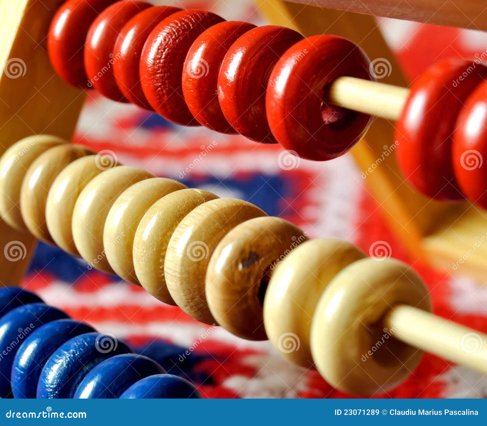 Abacus stock image. Image of calculate, colored, bead - 23071289