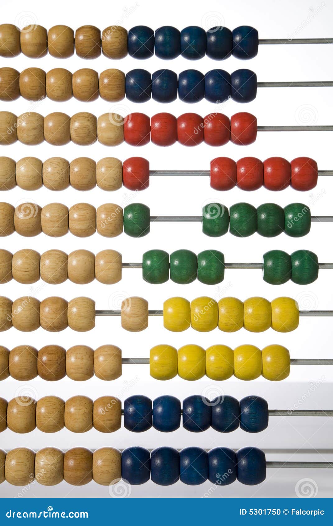 Abacus stock photo. Image of math, blue, teach, learn - 5301750