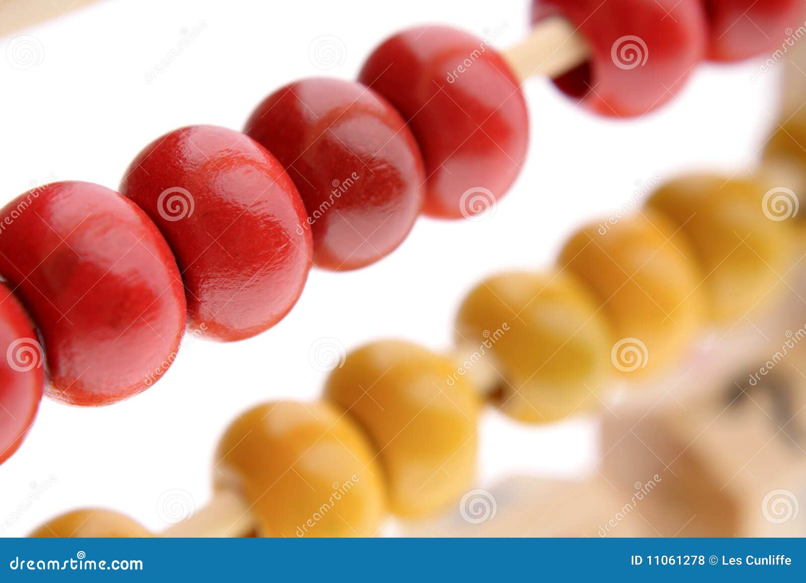 Abacus beads stock photo. Image of colour, colours, wooden - 11061278