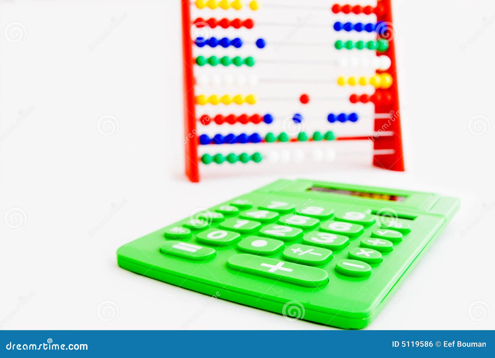 Abacus and a calculator stock photo. Image of finance - 5119586