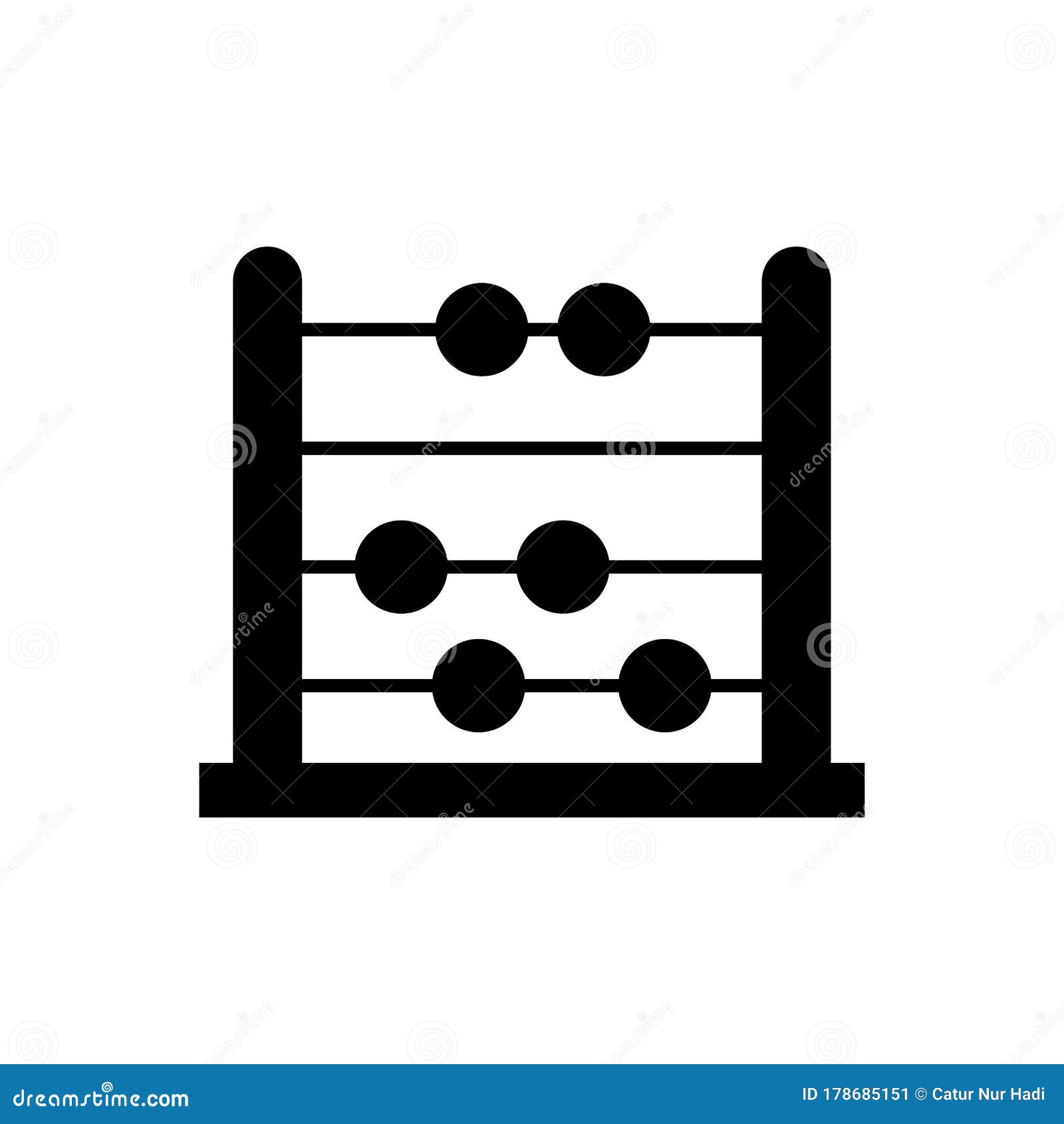 Abacus Icon Flat Vector Template Design Trendy Stock Vector ... Abacus Icon Flat Vector Template Design Trendy Stock Vector ...