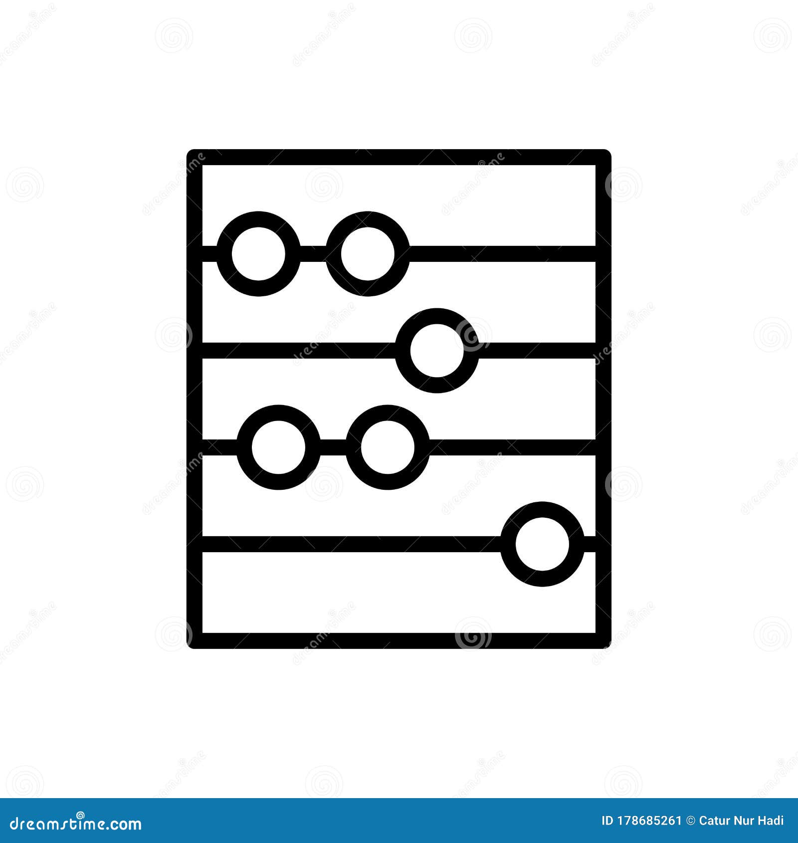 Abacus Icon Flat Vector Template Design Trendy Stock Illustration ... Abacus Icon Flat Vector Template Design Trendy Stock Illustration ...