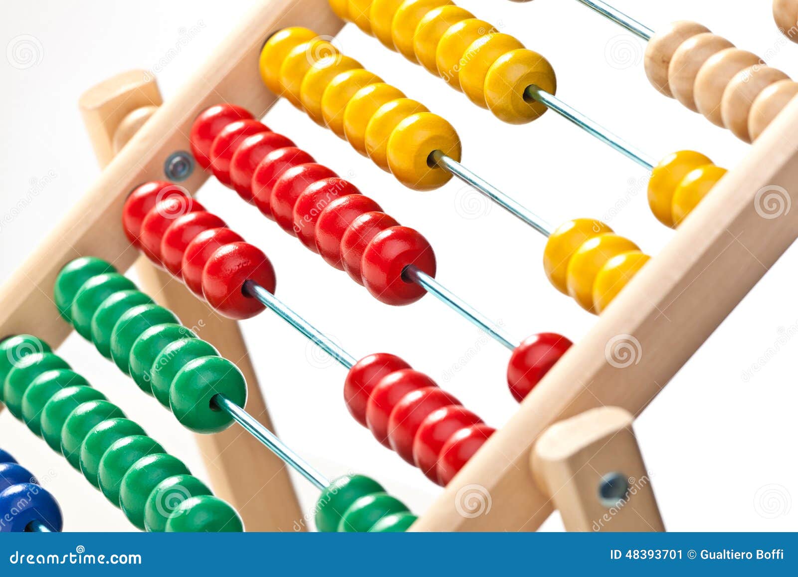 Abacus stock image. Image of wood, school, number, teach - 48393701