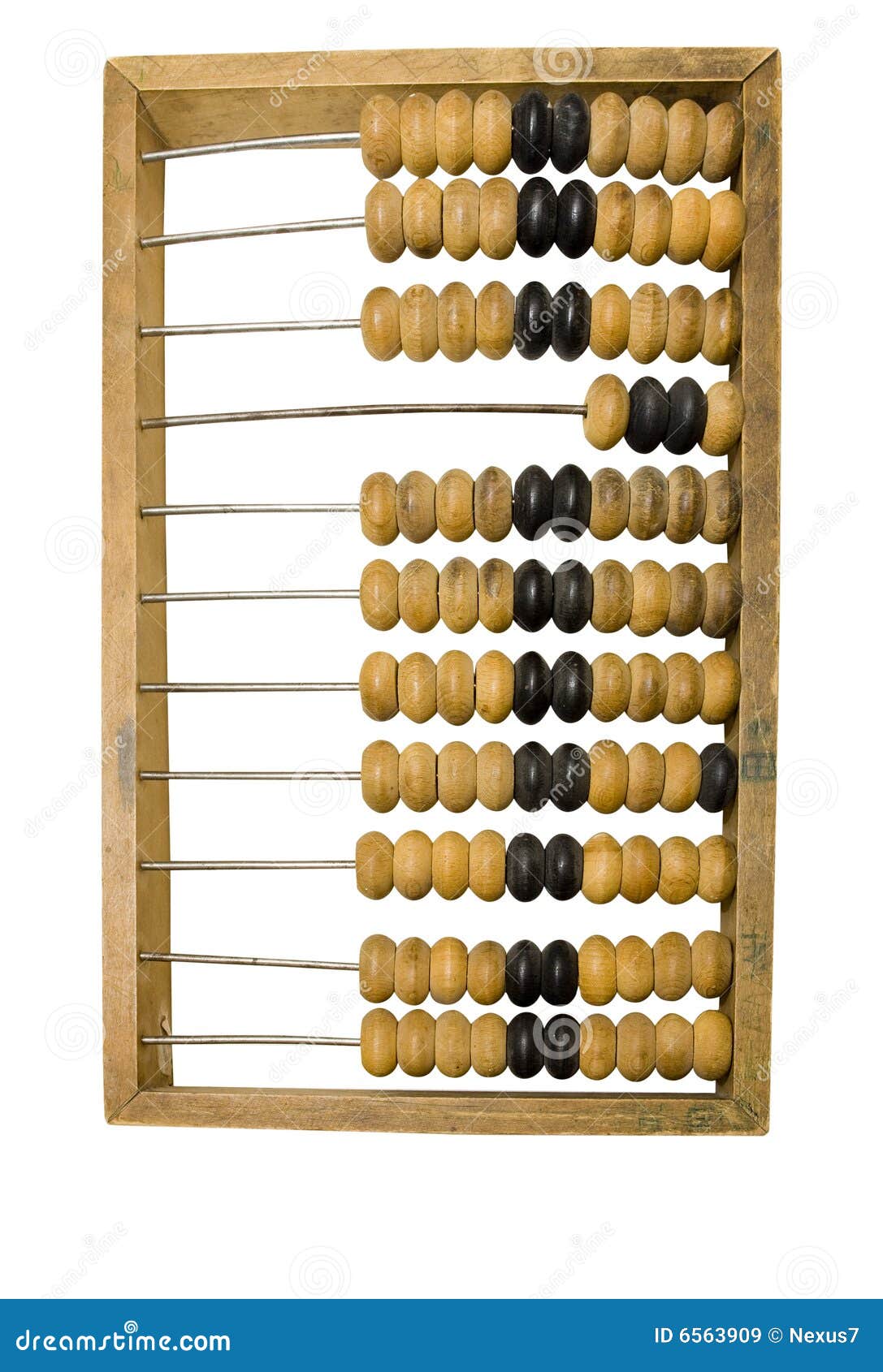 Abacus Isolated stock image. Image of equipment, computer - 6563909