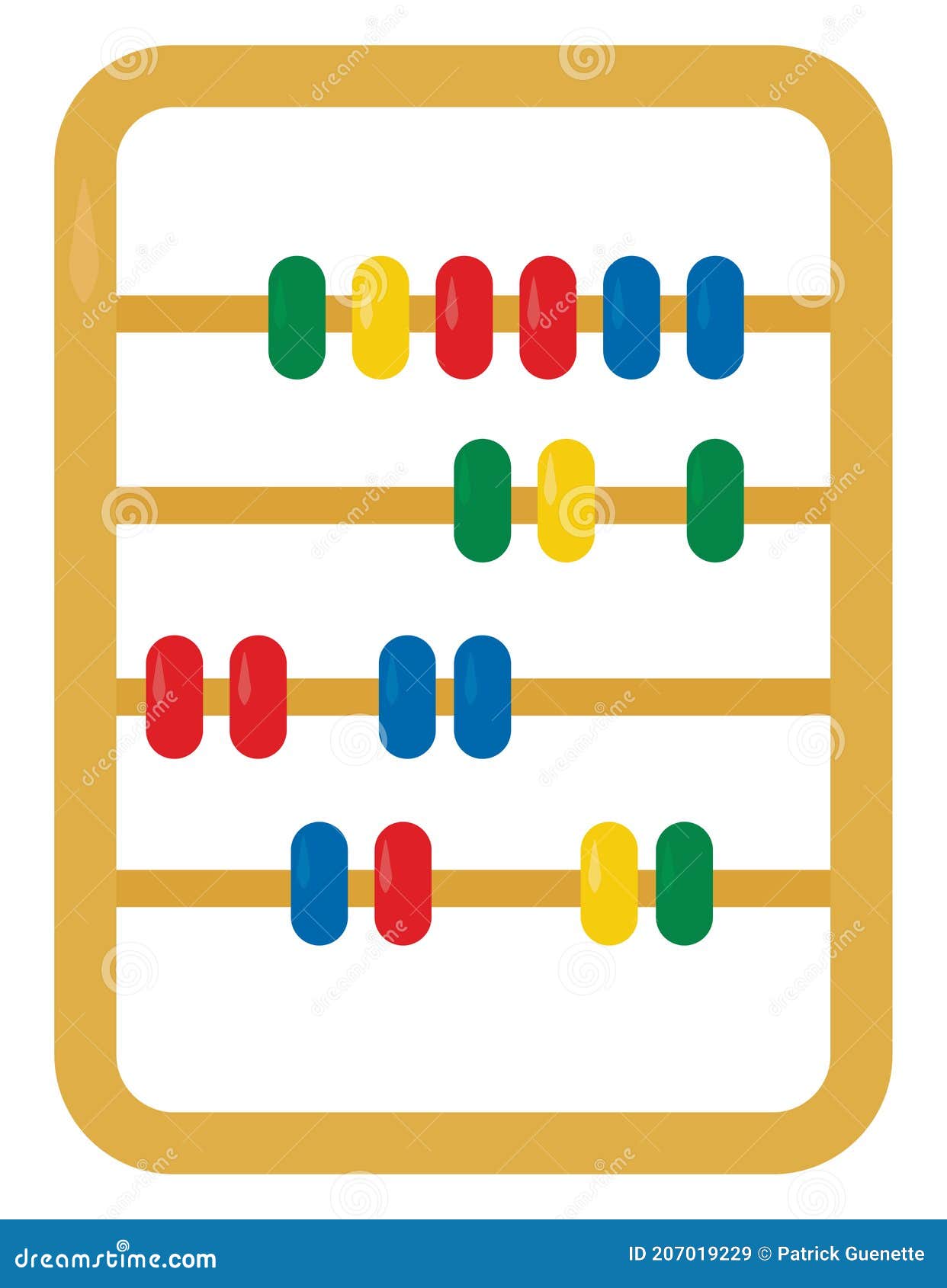 Abacus for Kids, Illustration, Vector Stock Illustration - Illustration ...