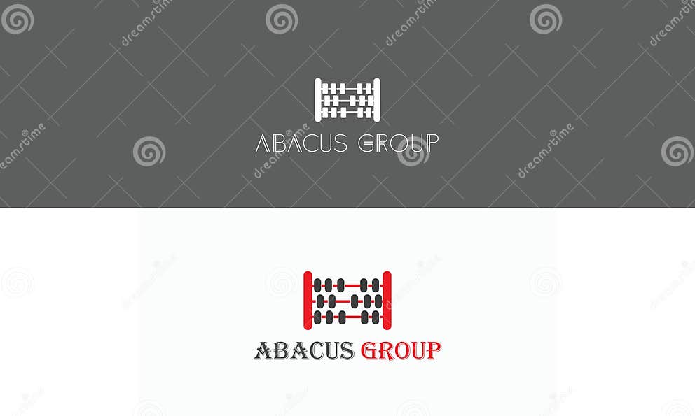 Abacus Logo Vector Logo Design Template Stock Vector - Illustration of ...
