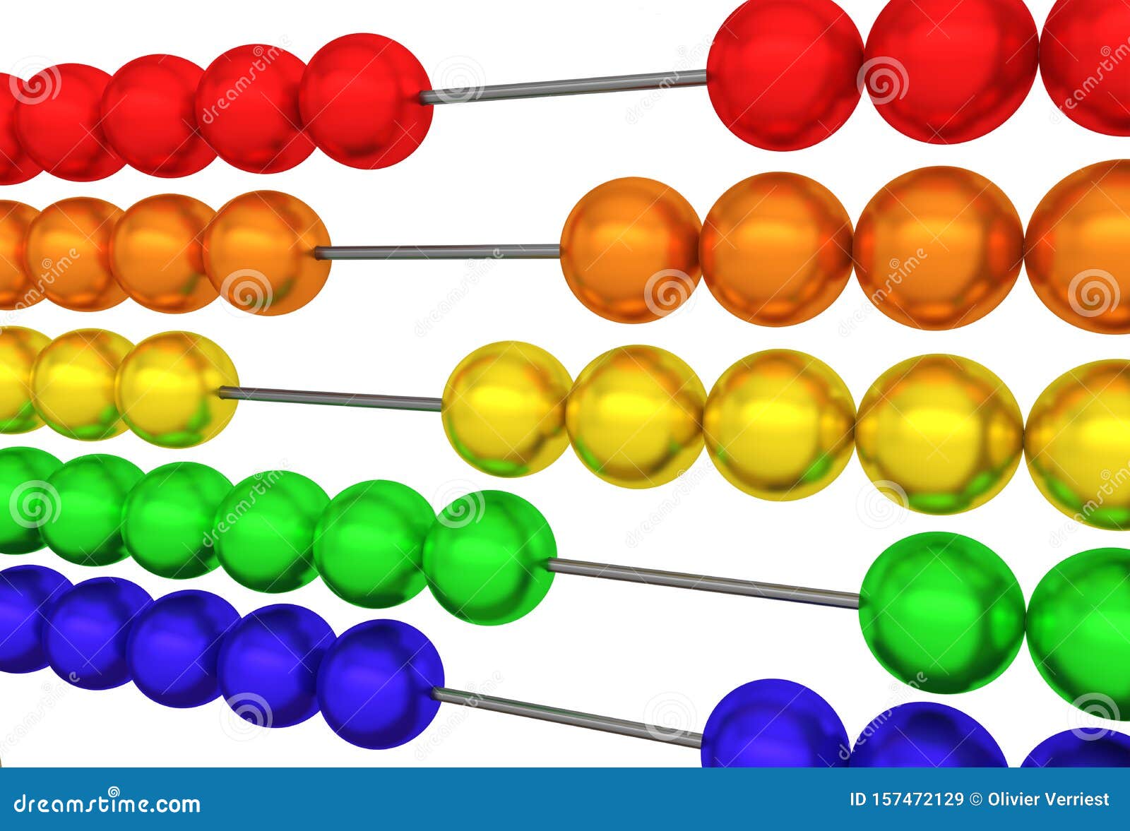 Abacus Mathematics Math School Background Stock Illustration ...
