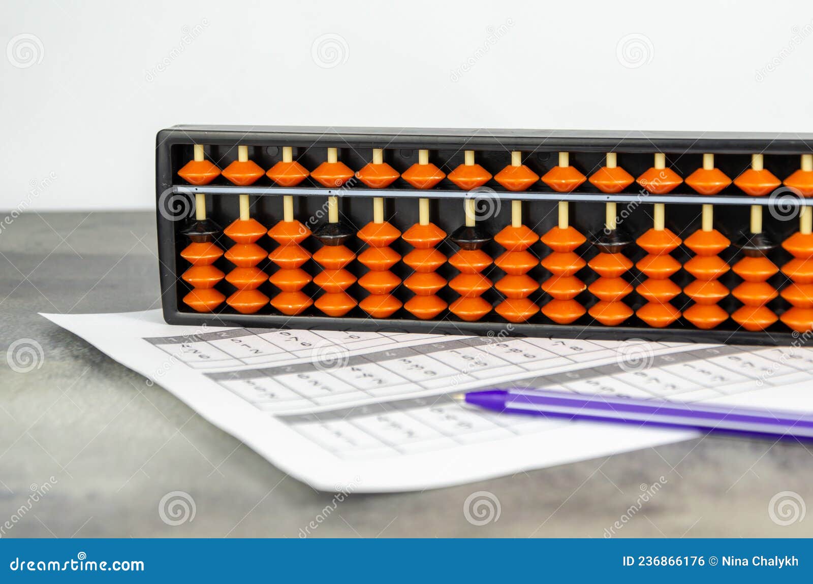 Sheet Calculation Stock Photo | CartoonDealer.com #76629270
