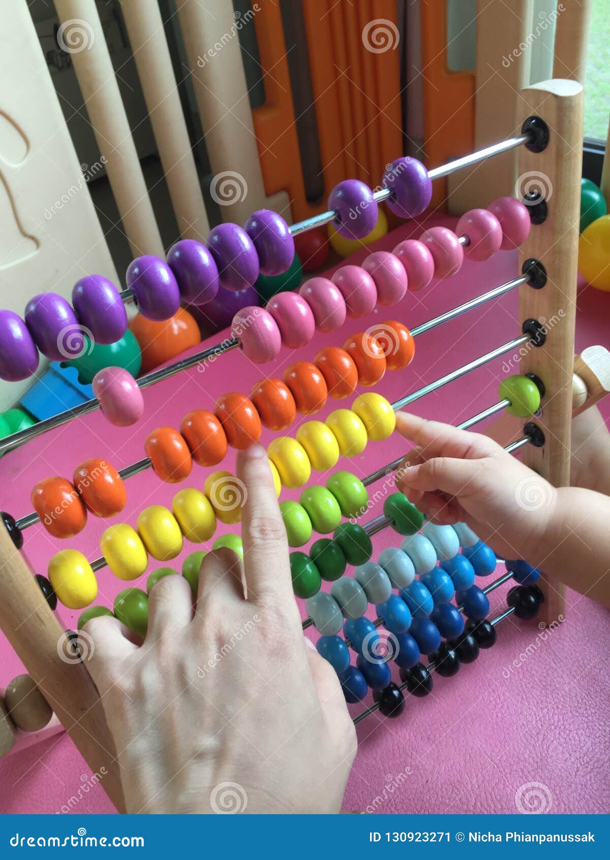 Abacus playing kids stock image. Image of playing, children - 130923271
