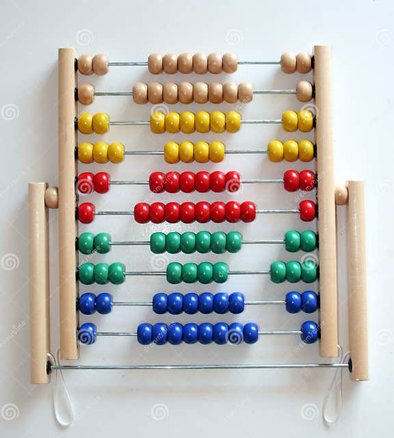 Abacus shapes stock photo. Image of kids, computer, colourful - 51813382