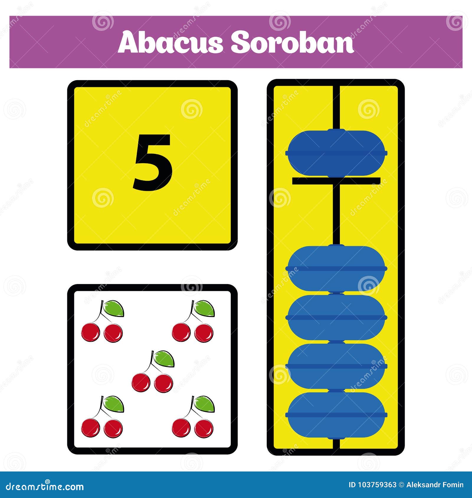 Abacus Soroban Kids Learn Numbers with Abacus, Math Worksheet for ... Abacus Soroban Kids Learn Numbers with Abacus, Math Worksheet for ...