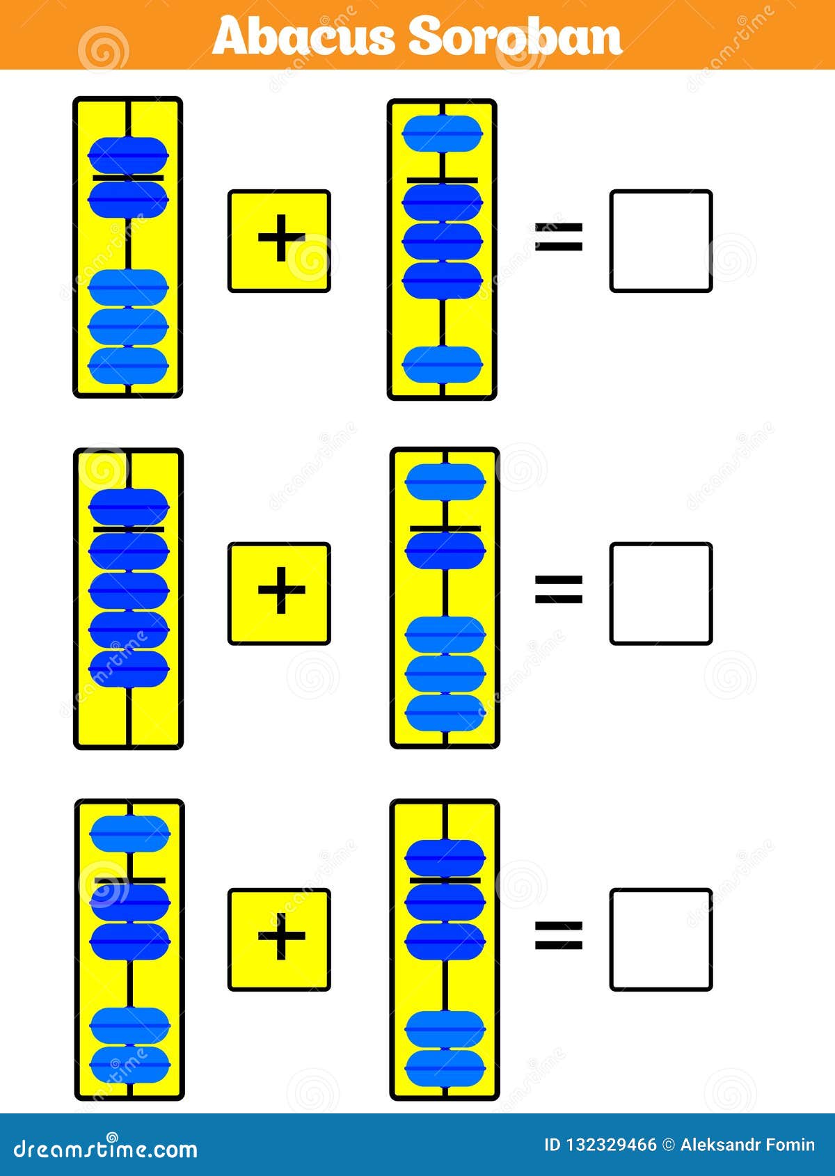 Abacus Soroban Kids Learn Numbers with Abacus, Math Worksheet for ... Abacus Soroban Kids Learn Numbers with Abacus, Math Worksheet for ...