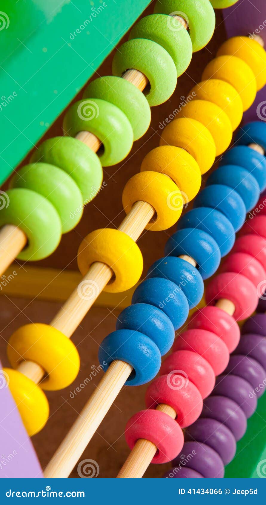 Abacus toy stock photo. Image of closeup, tool, arithmetic - 41434066