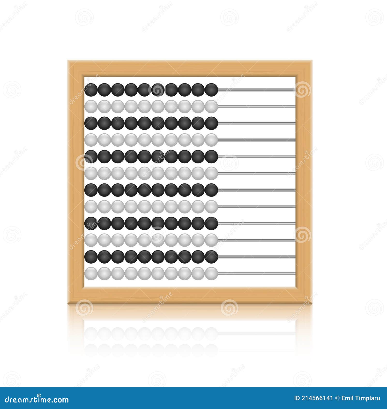 Abacus Vector Design Illustration Stock Vector - Illustration of ...