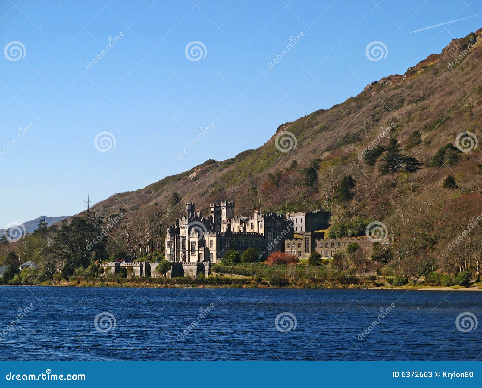 Abadía 10 de Kylemore foto de archivo editorial. Imagen de lago - 6372663