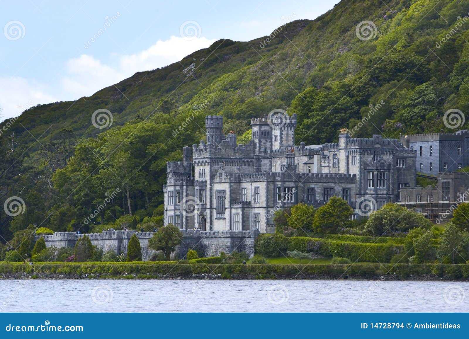 Abadía de Kylemore imagen de archivo editorial. Imagen de medieval ...