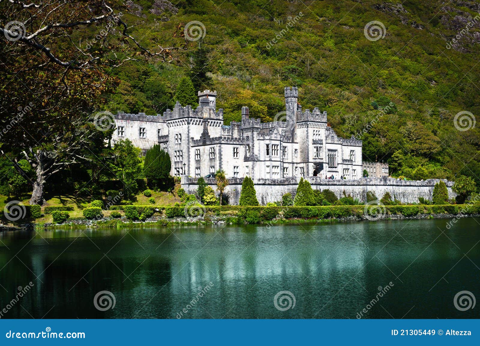 Abadía De Kylemore, Connemara, Irlanda Imagen de archivo editorial ...