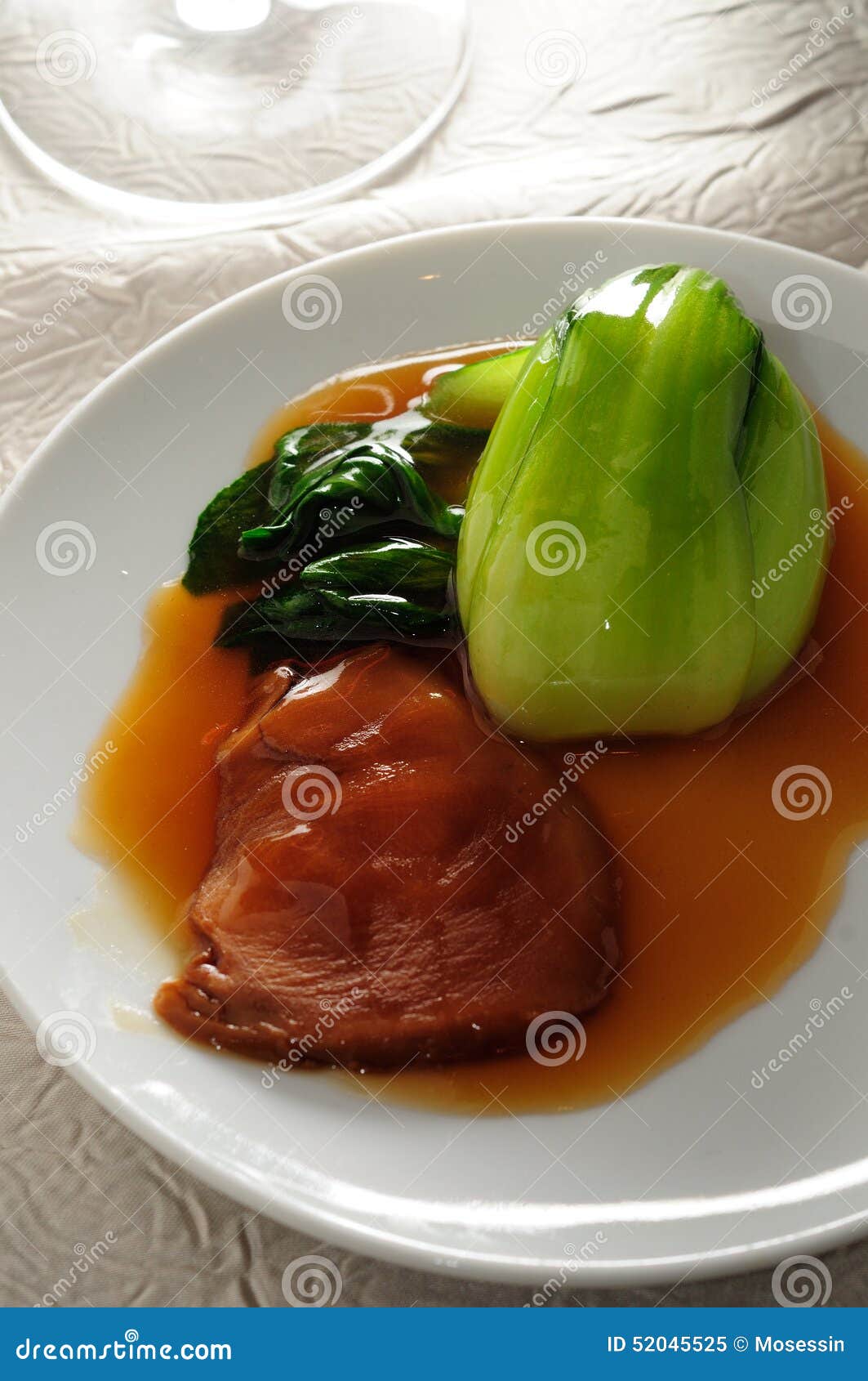 Abalone stock image. Image of cabbage, awabi, sauce, vegetable - 52045525