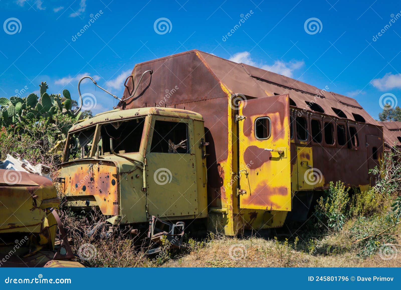 Abandoned Army Tanks on the Tank Graveyard in Asmara Stock Photo ...