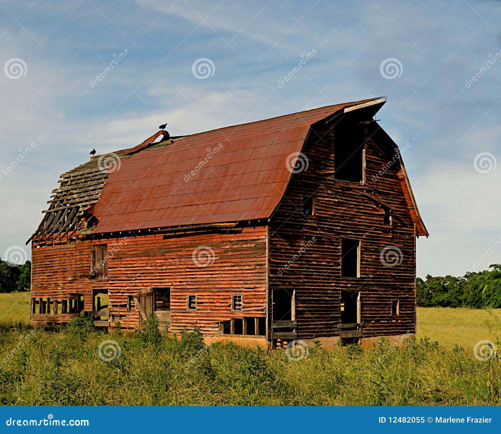 Abandoned Barn in the Country. Stock Image - Image of desolate, grunge ...