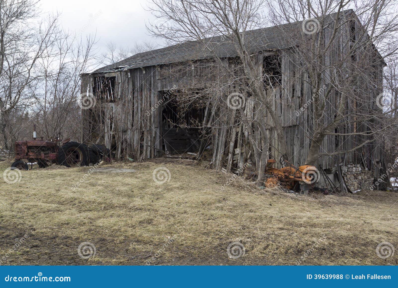 Abandoned Barn stock photo. Image of desolate, farm, ominous - 39639988