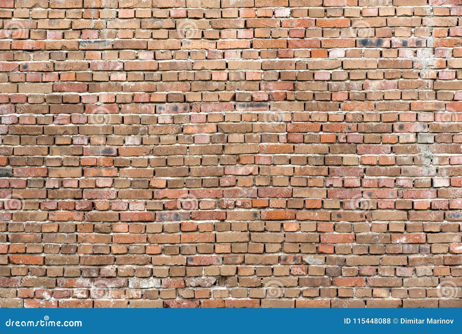 Abandoned Brick Wall Texture Stock Photo - Image of brick, mortar ...