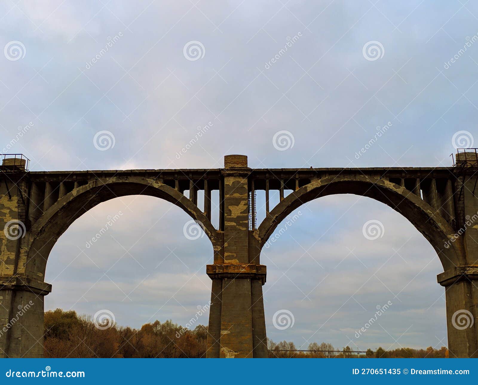 Abandoned Bridge Architecture Stock Image - Image of iron, highway ...