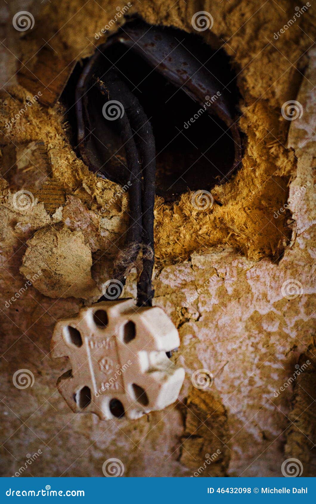 Abandoned broken socket stock photo. Image of rusted - 46432098