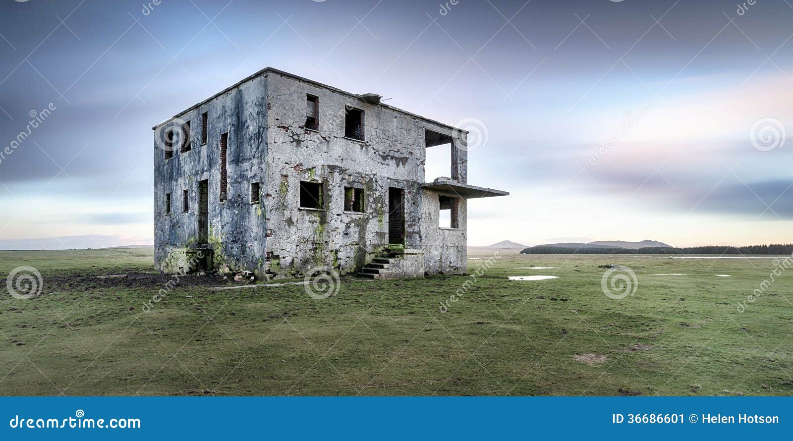 Abandoned Building stock image. Image of damaged, cornwall - 36686601