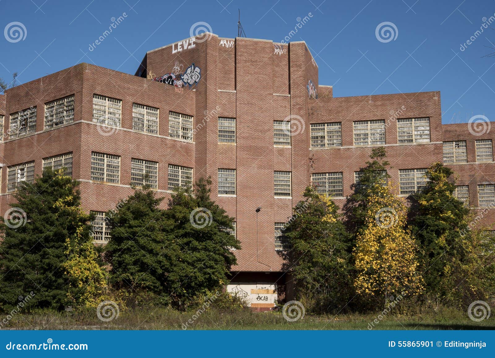 Abandoned Building 5 stock image. Image of abandonedbuilding - 55865901