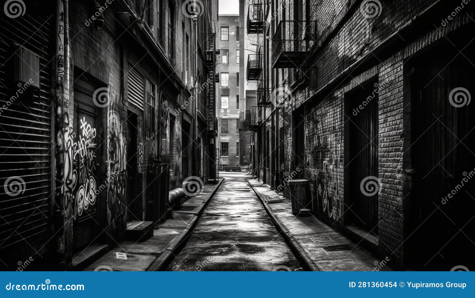 Abandoned Building Feature in Run Down Ghetto, a Vanishing Point ...