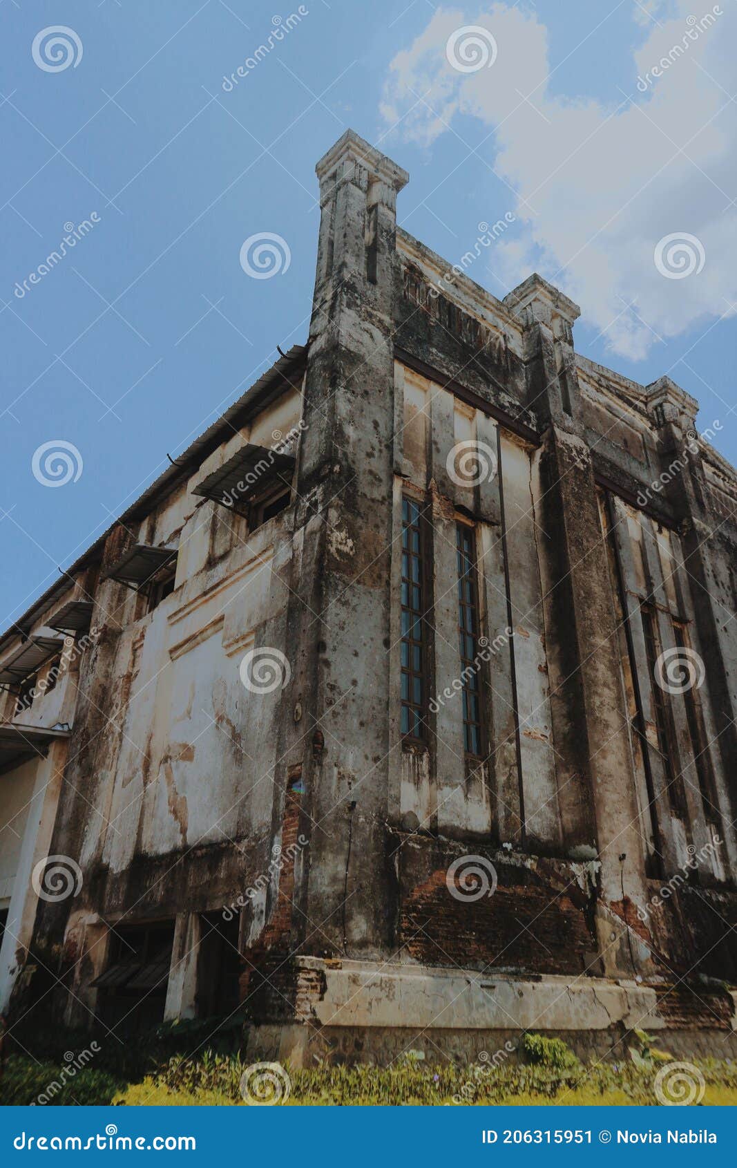 Abandoned Building in the Heritage Palace, Surakarta, Central of Java ...
